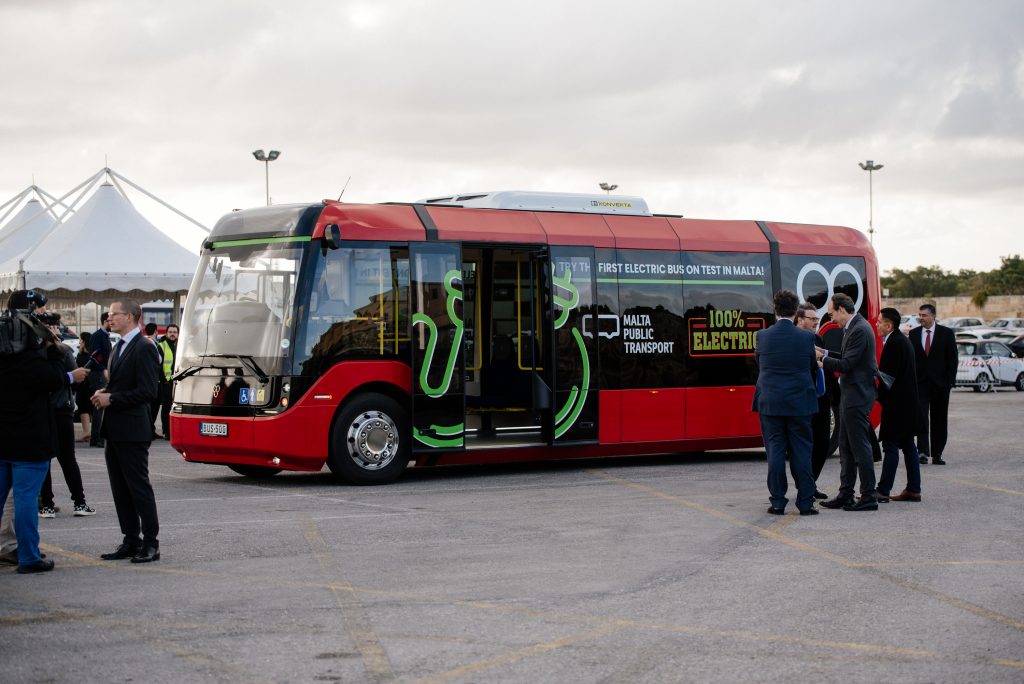 VERO - the first electric bus on test in Malta | Tam Europe